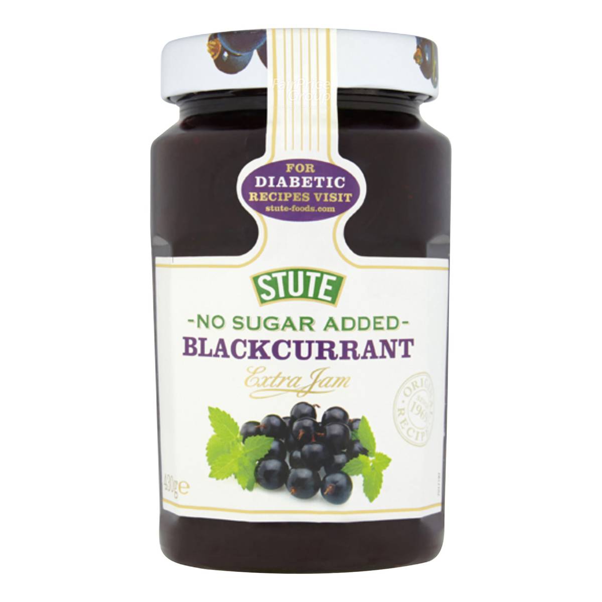 Stute Diabetic Jam - Blackcurrent Extra Jam | NTUC FairPrice