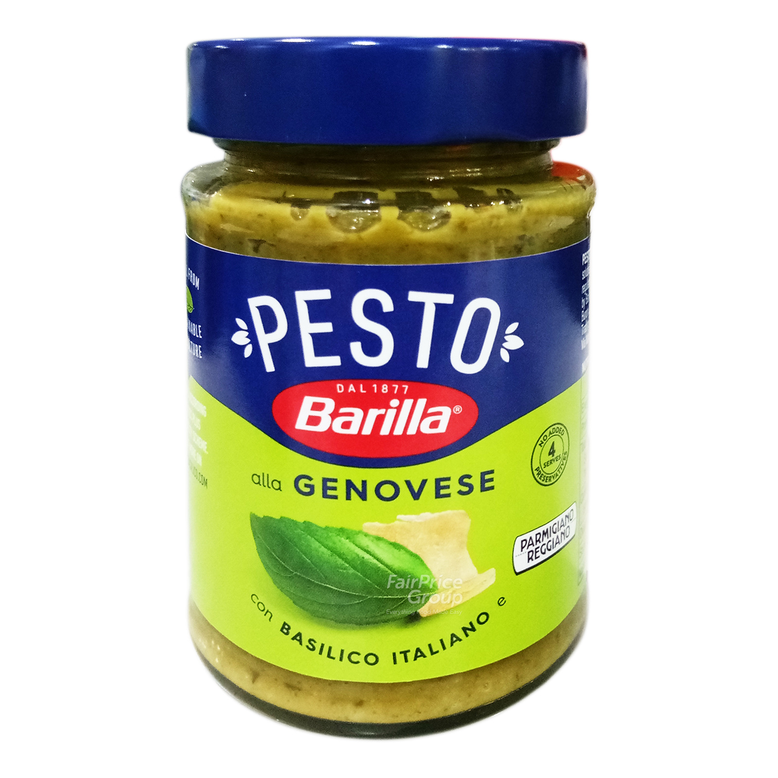 Barilla Pesto Genovese Pasta Sace with Fresh Italian Basil | NTUC FairPrice