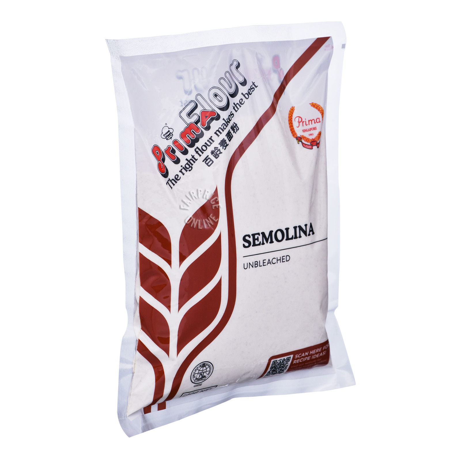 Prima Flour Packet Flour - Semolina | NTUC FairPrice