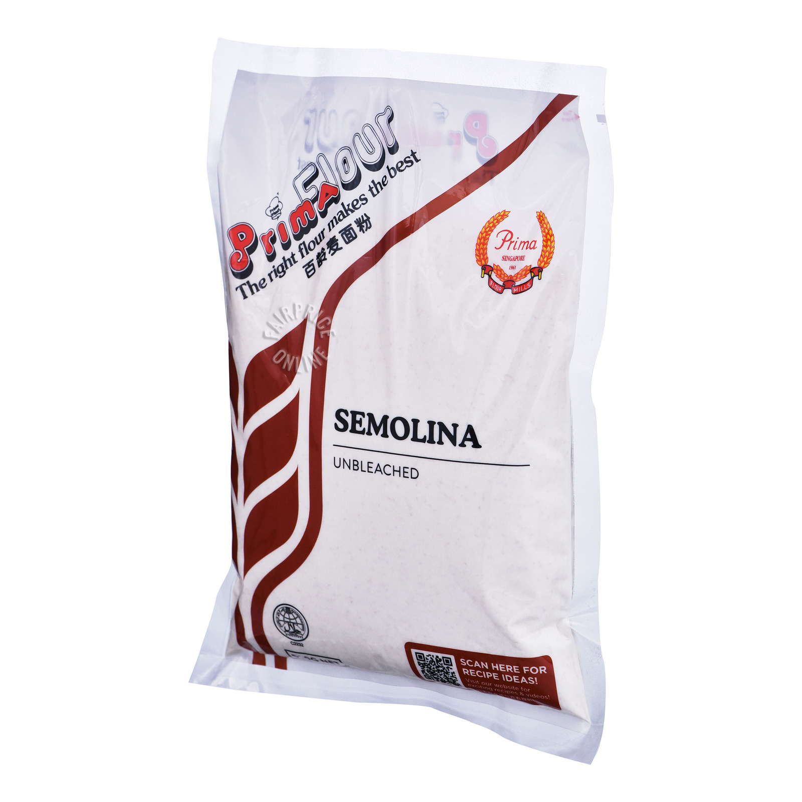 Prima Flour Packet Flour - Semolina | NTUC FairPrice