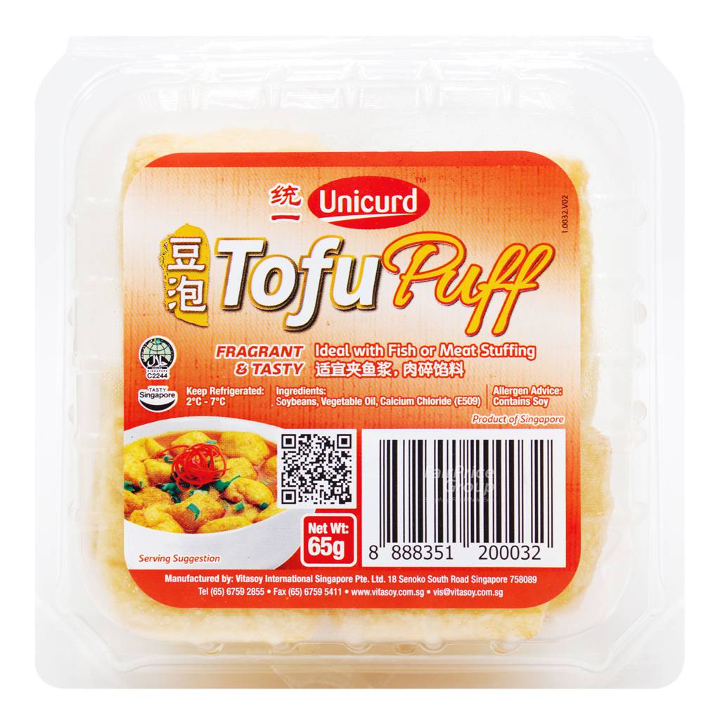 Unicurd Tofu Puff | NTUC FairPrice