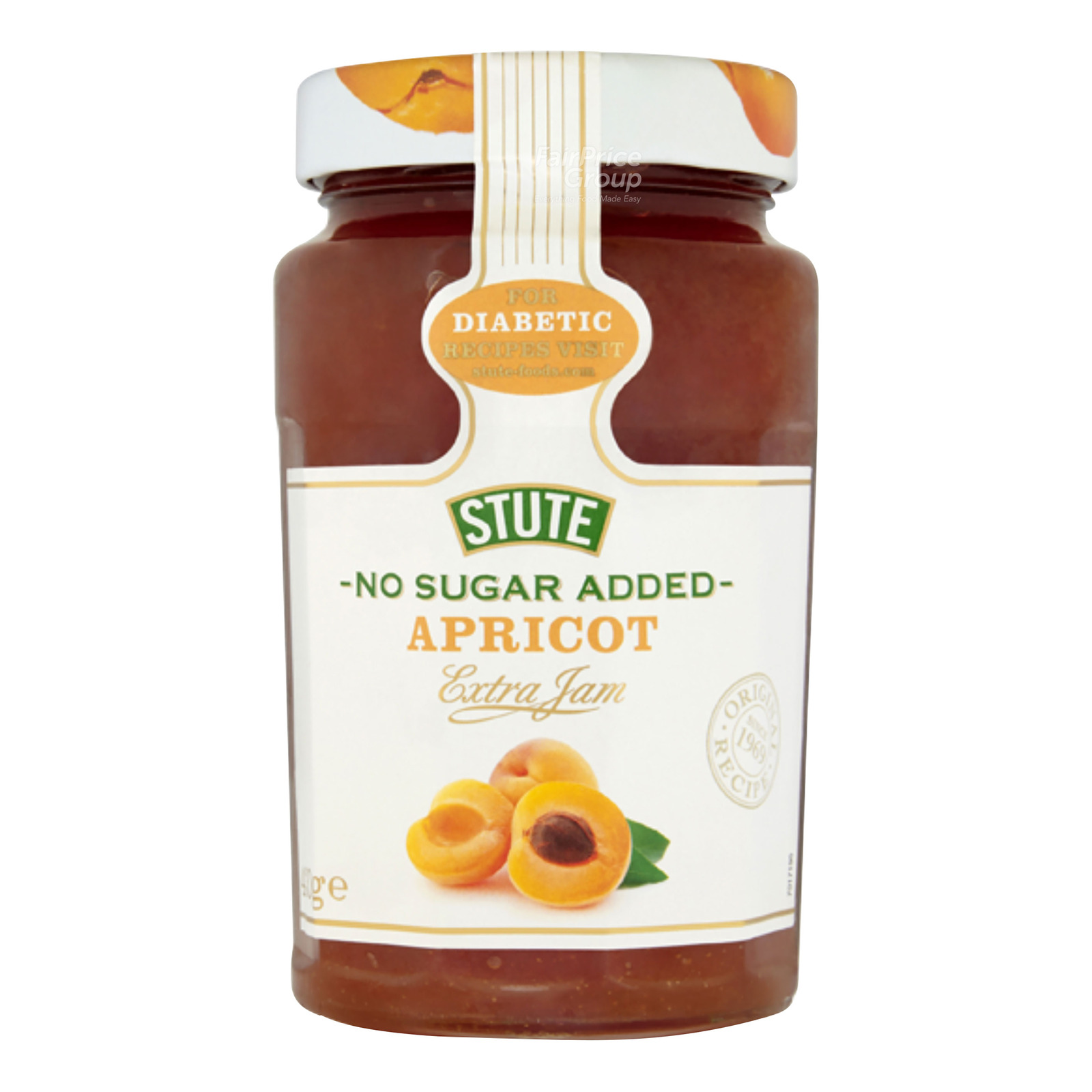 Stute Diabetic Jam - Apricot Extra Jam | NTUC FairPrice
