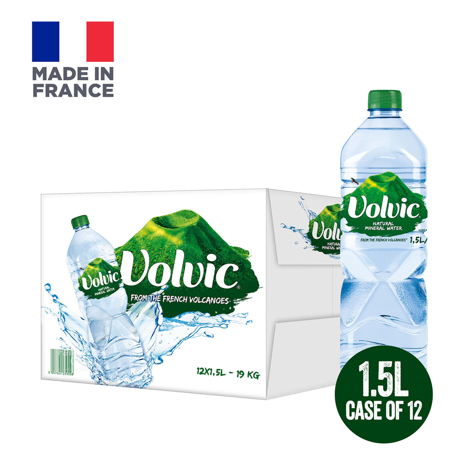 Volvic Natural Mineral Bottle Water | NTUC FairPrice