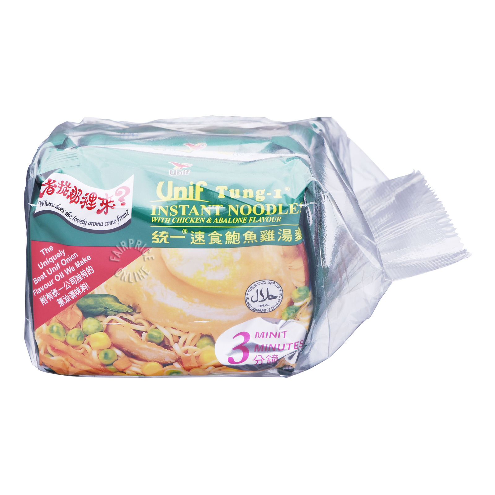 Unif Tung-1 Instant Noodles - Chicken & Abalone | NTUC FairPrice