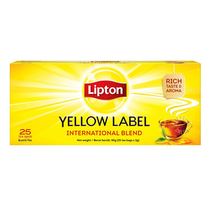 Lipton Yellow Label Tea Bags - International Blend | NTUC FairPrice