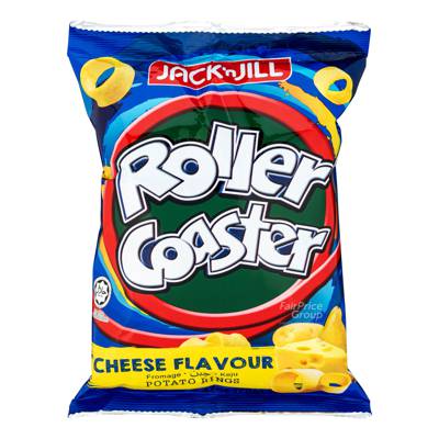 Jack 'n Jill Roller Coaster Potato Rings - Cheese | NTUC FairPrice