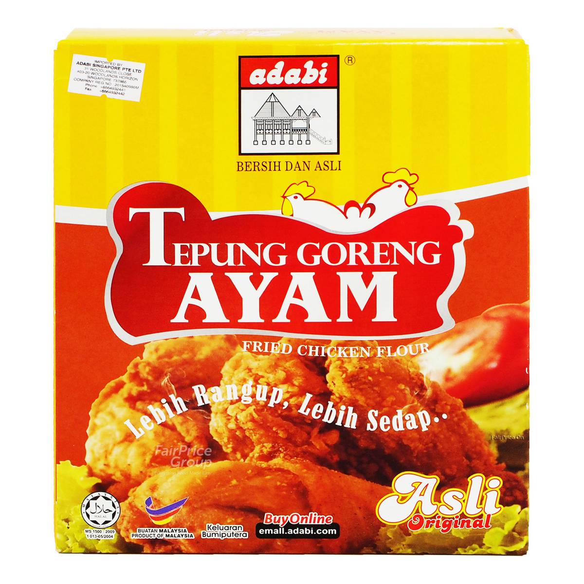 Adabi Fried Chicken Coating Flour - Original | NTUC FairPrice