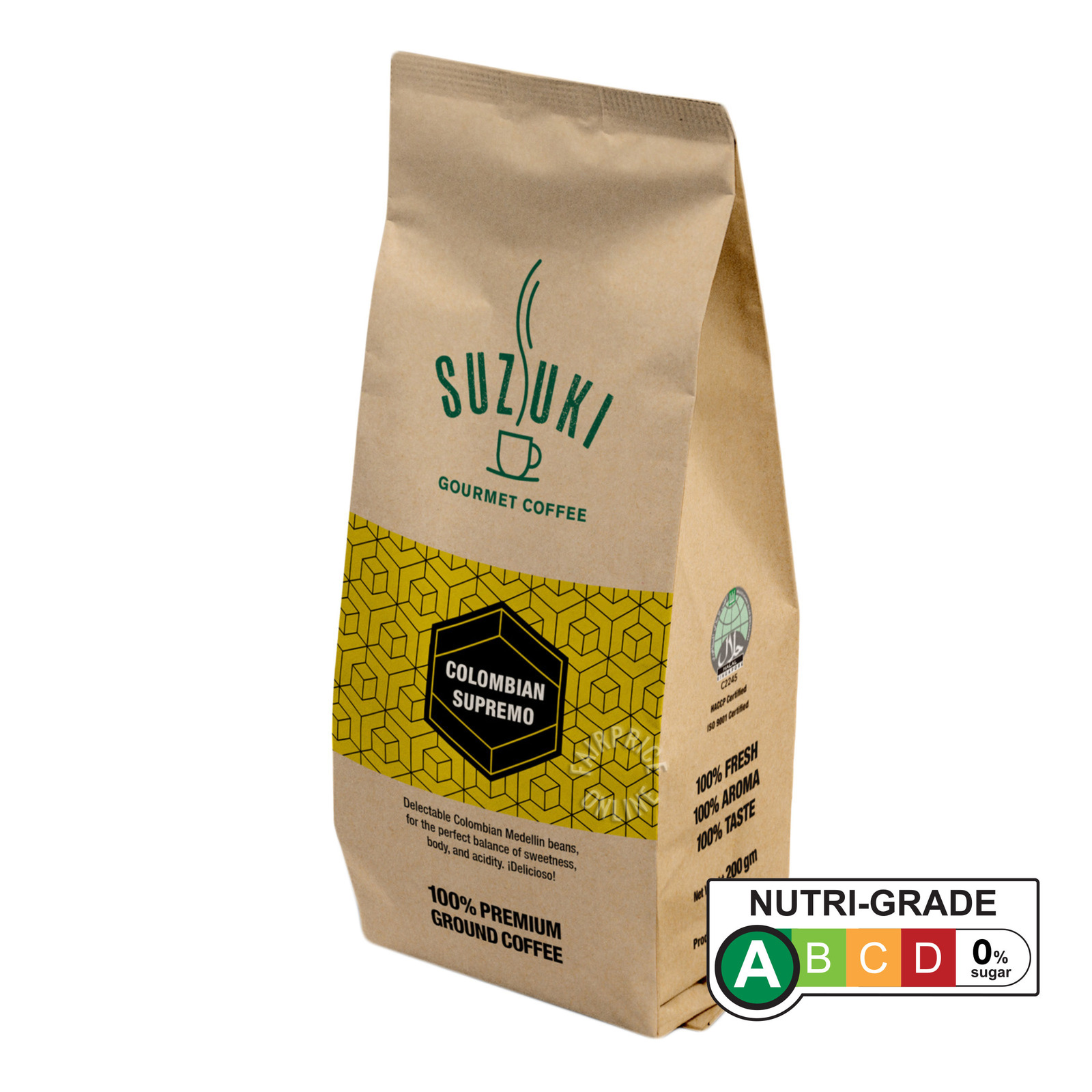 Suzuki Ground Coffee Powder - Colombian Supremo | NTUC FairPrice
