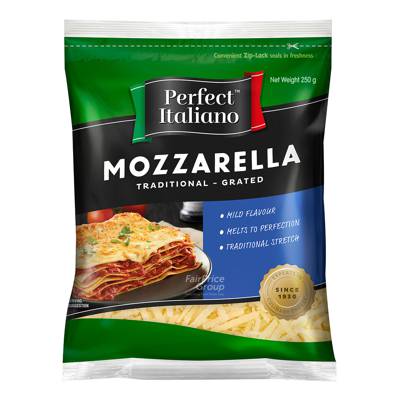 Perfect Italiano Cheese - Mozzarella (Grated) | NTUC FairPrice