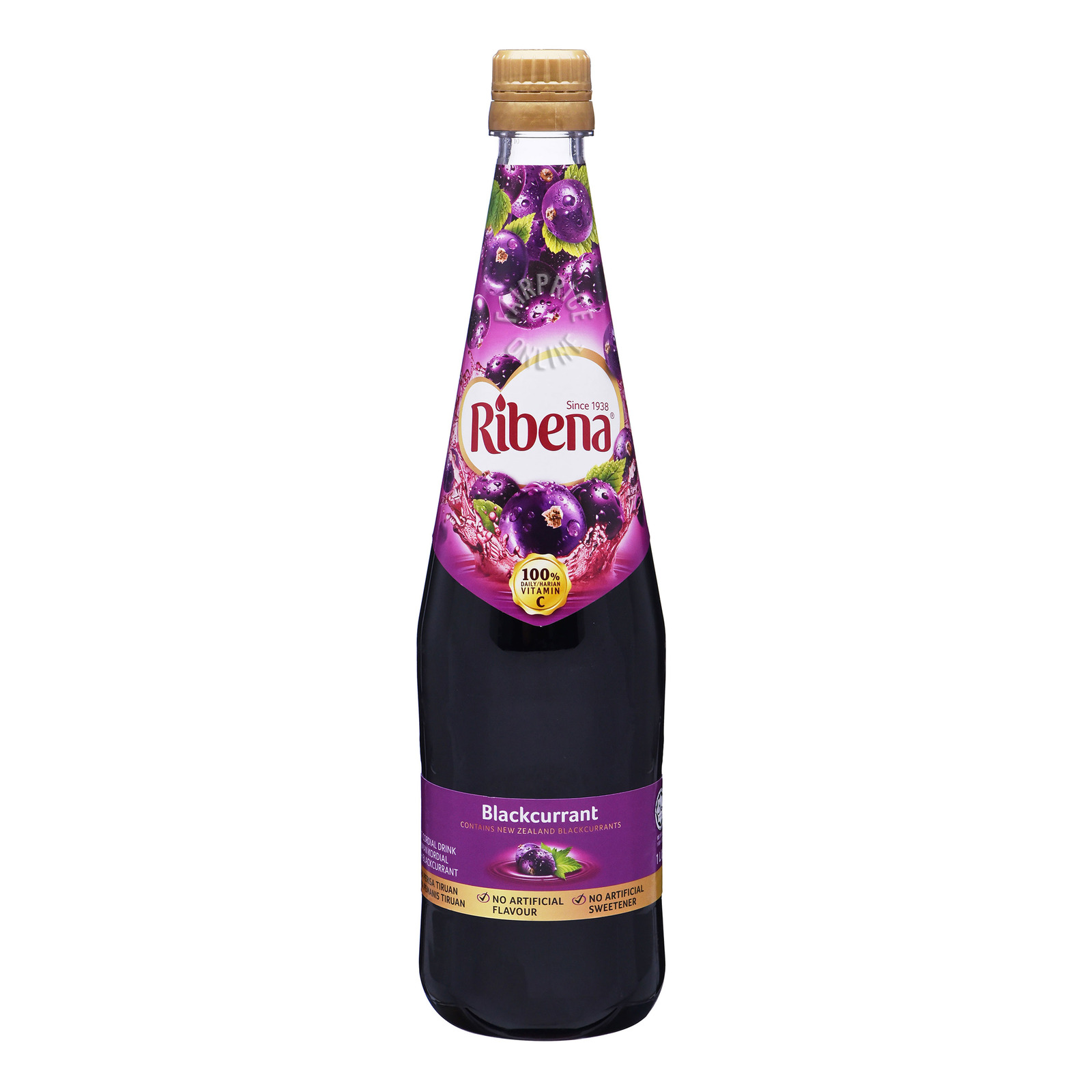 Ribena Blackcurrant Cordial - Regular | NTUC FairPrice