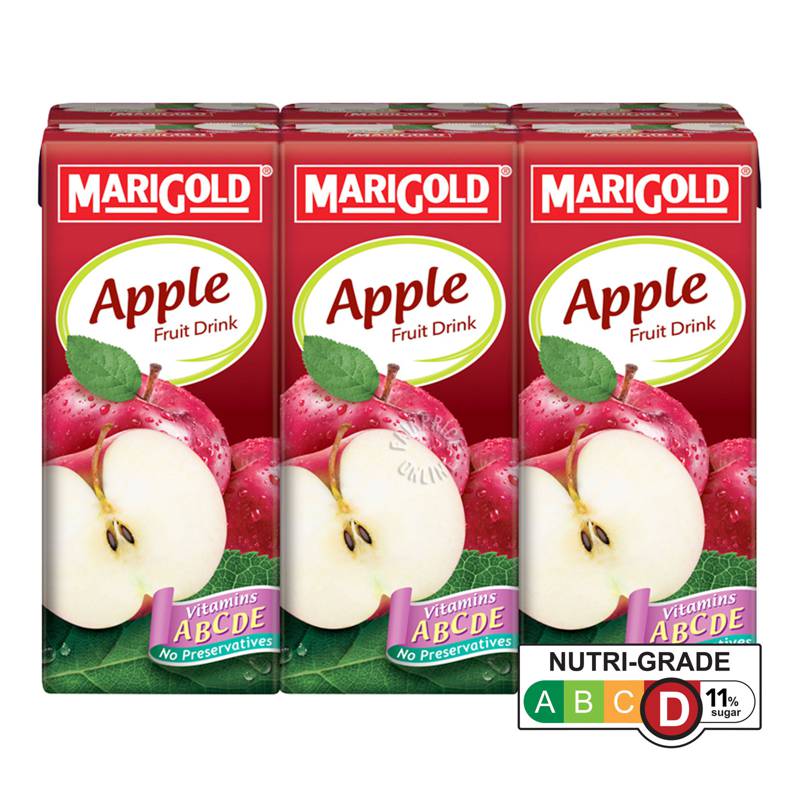 Marigold Packet Fruit Drink - Apple | NTUC FairPrice