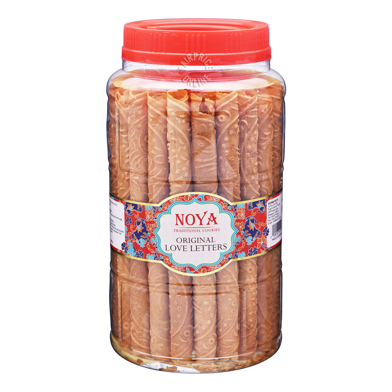 Noya Traditional Cookies Love Letters - Original | NTUC FairPrice