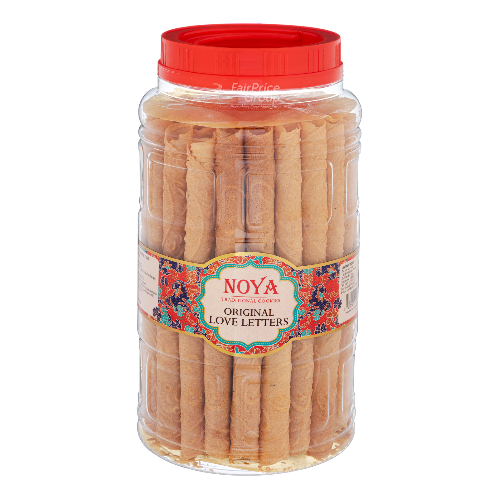 Noya Traditional Cookies Love Letters - Original | NTUC FairPrice