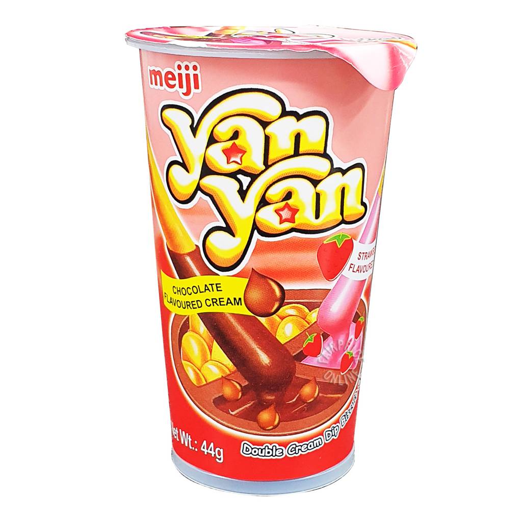 Meiji Yan Yan Stick Biscuits - Chocolate & Strawberry | NTUC FairPrice