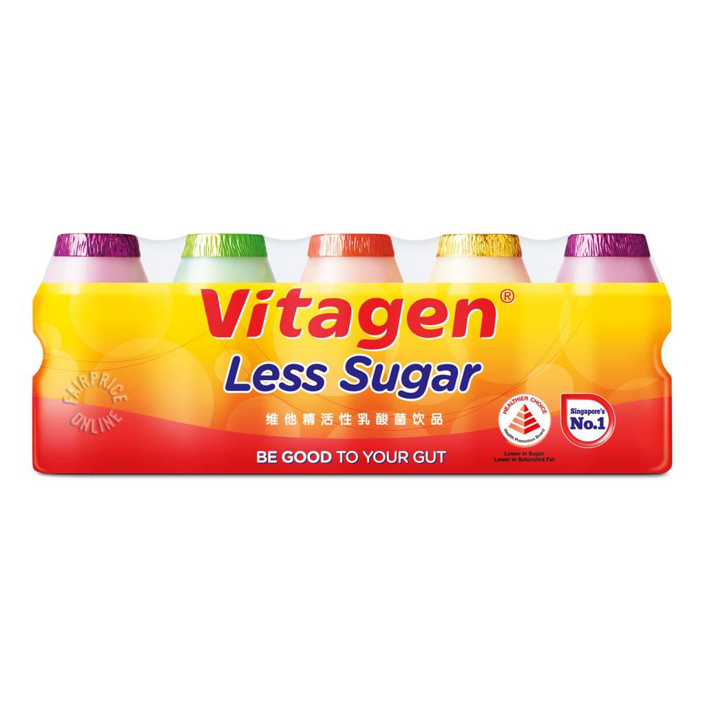 Vitagen Cultured Milk - Less Sugar (Assorted) | NTUC FairPrice