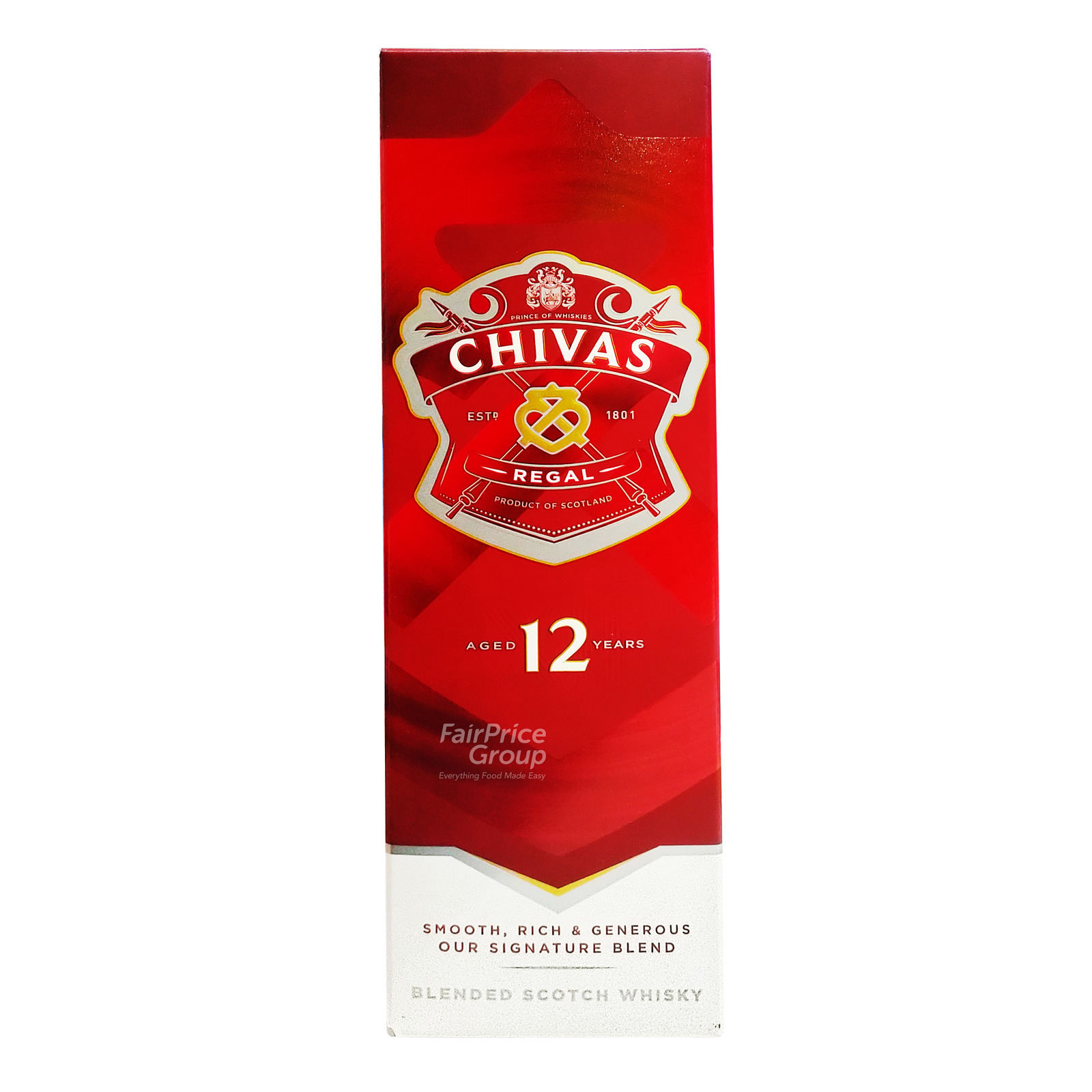 Chivas Regal Blended Scotch Whisky - 12 Years Old | NTUC FairPrice