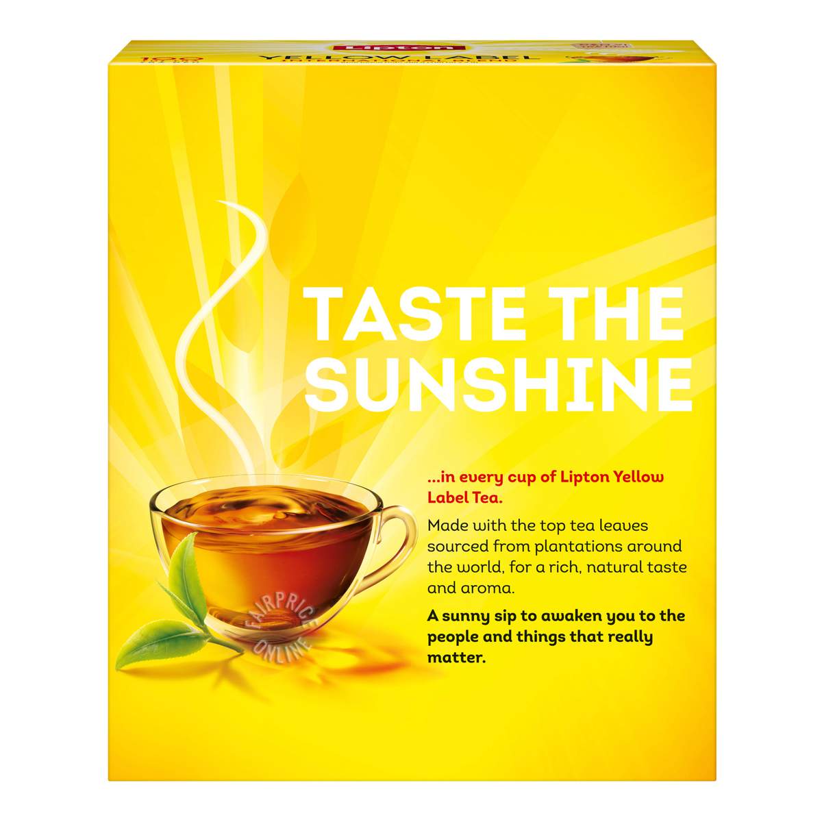Lipton Yellow Label Tea Bags - International Blend | NTUC FairPrice