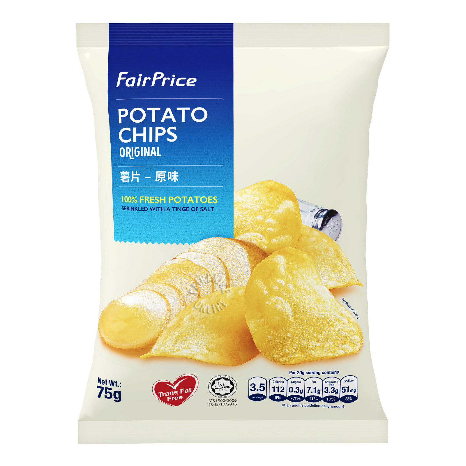 FairPrice Potato Chips - Original | NTUC FairPrice