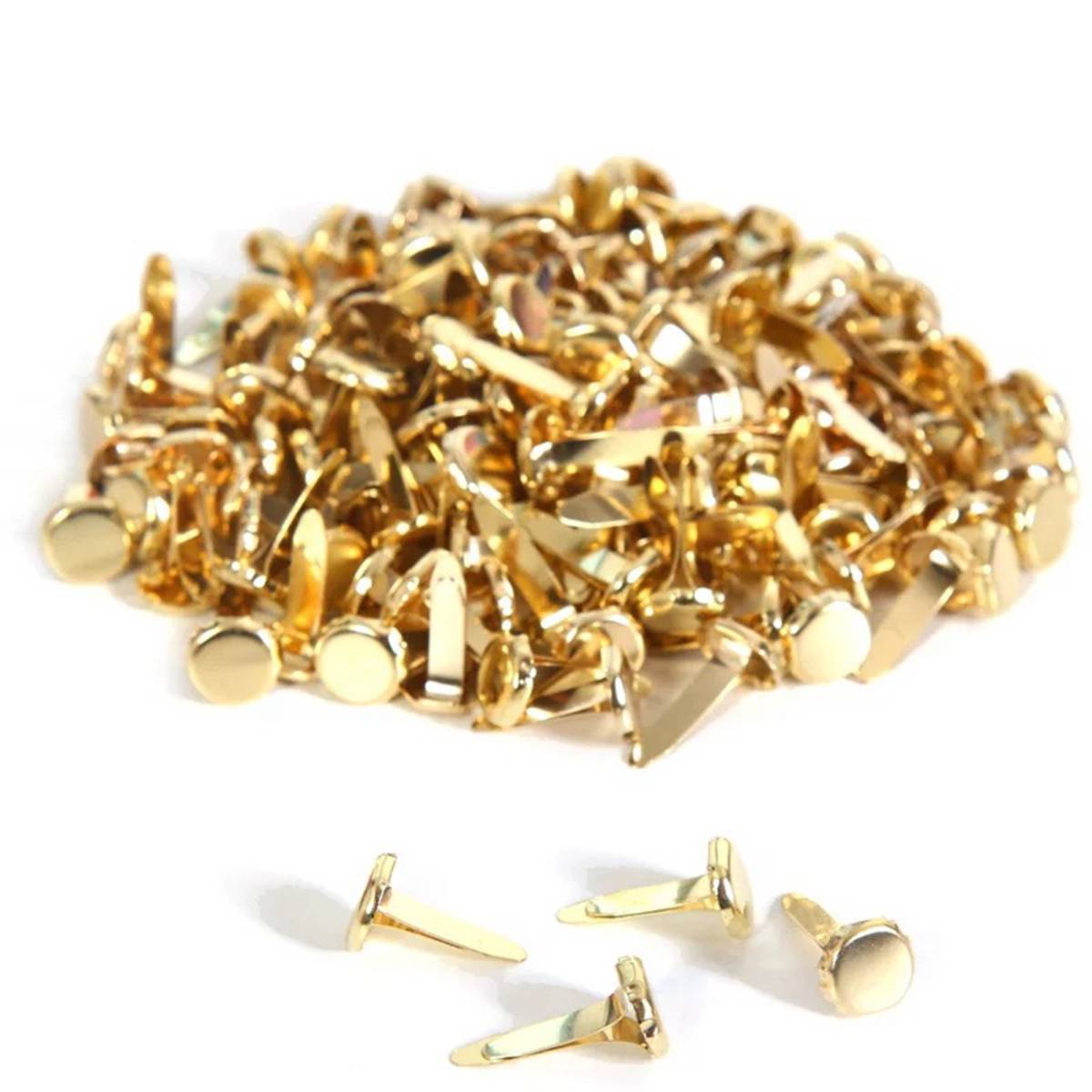 VIP ROUND HEAD FASTENER GOLD 100PCS | NTUC FairPrice