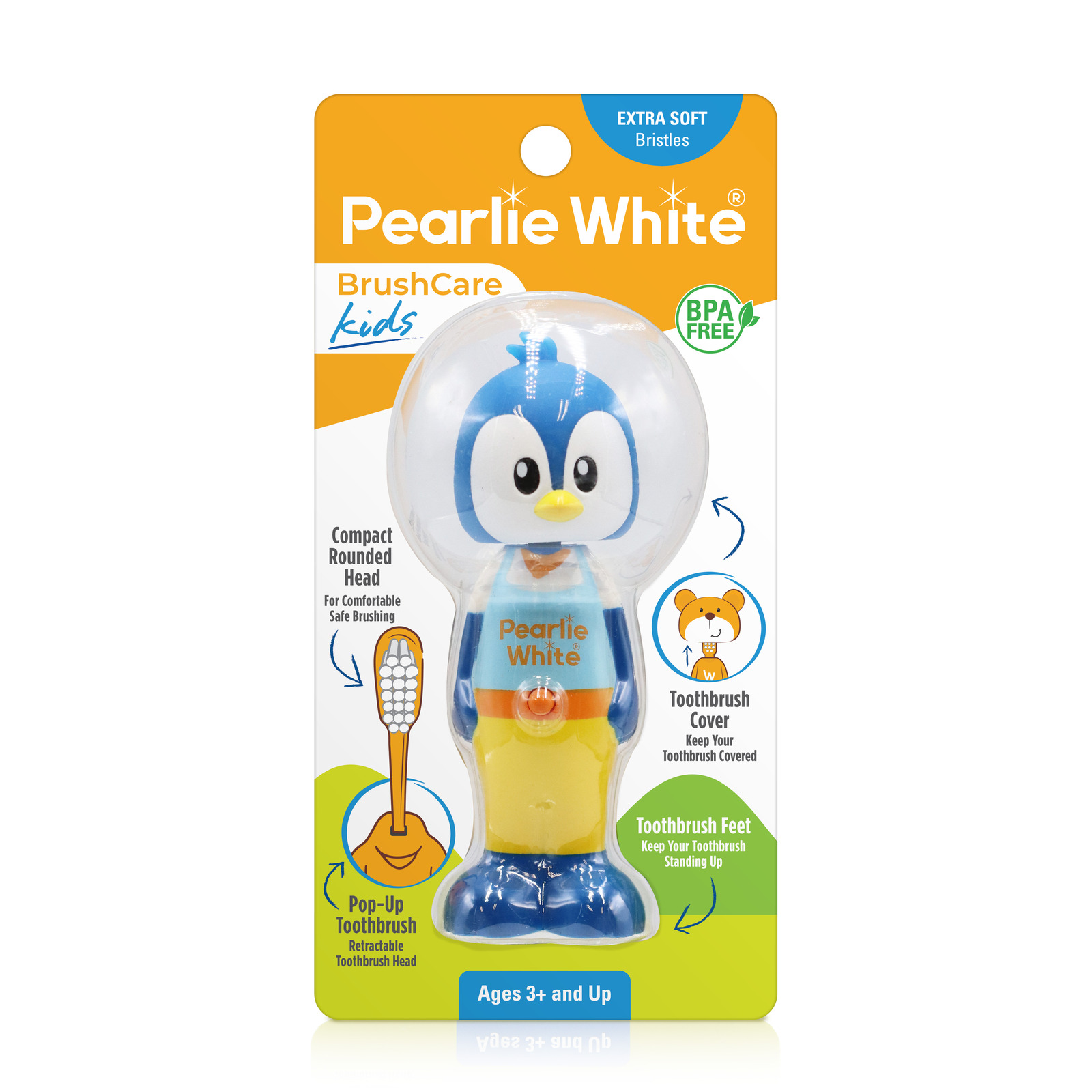 Pearlie White Kids Toothbrush Penguin | NTUC FairPrice