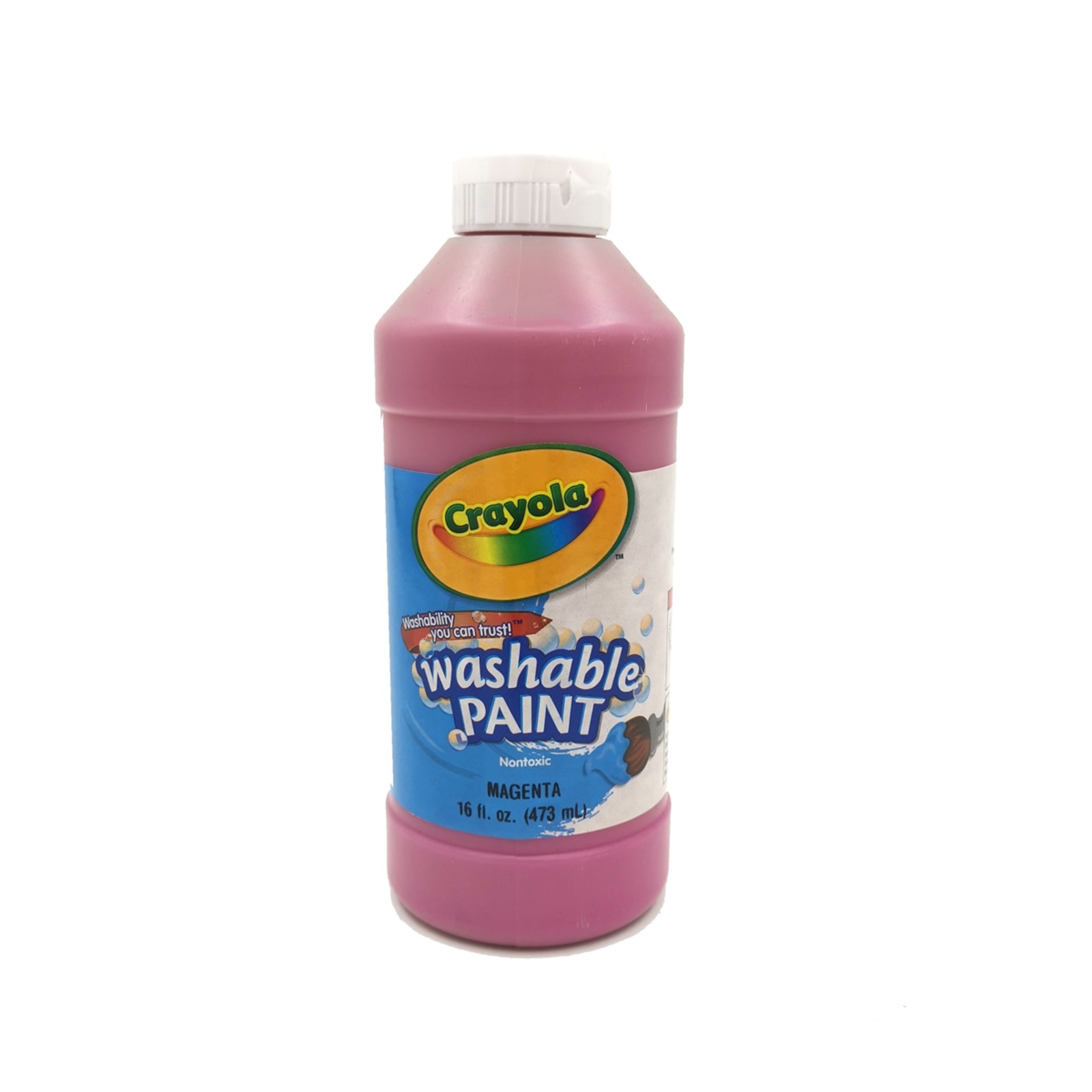 Crayola Washable Paint (16 Oz) Magenta | NTUC FairPrice