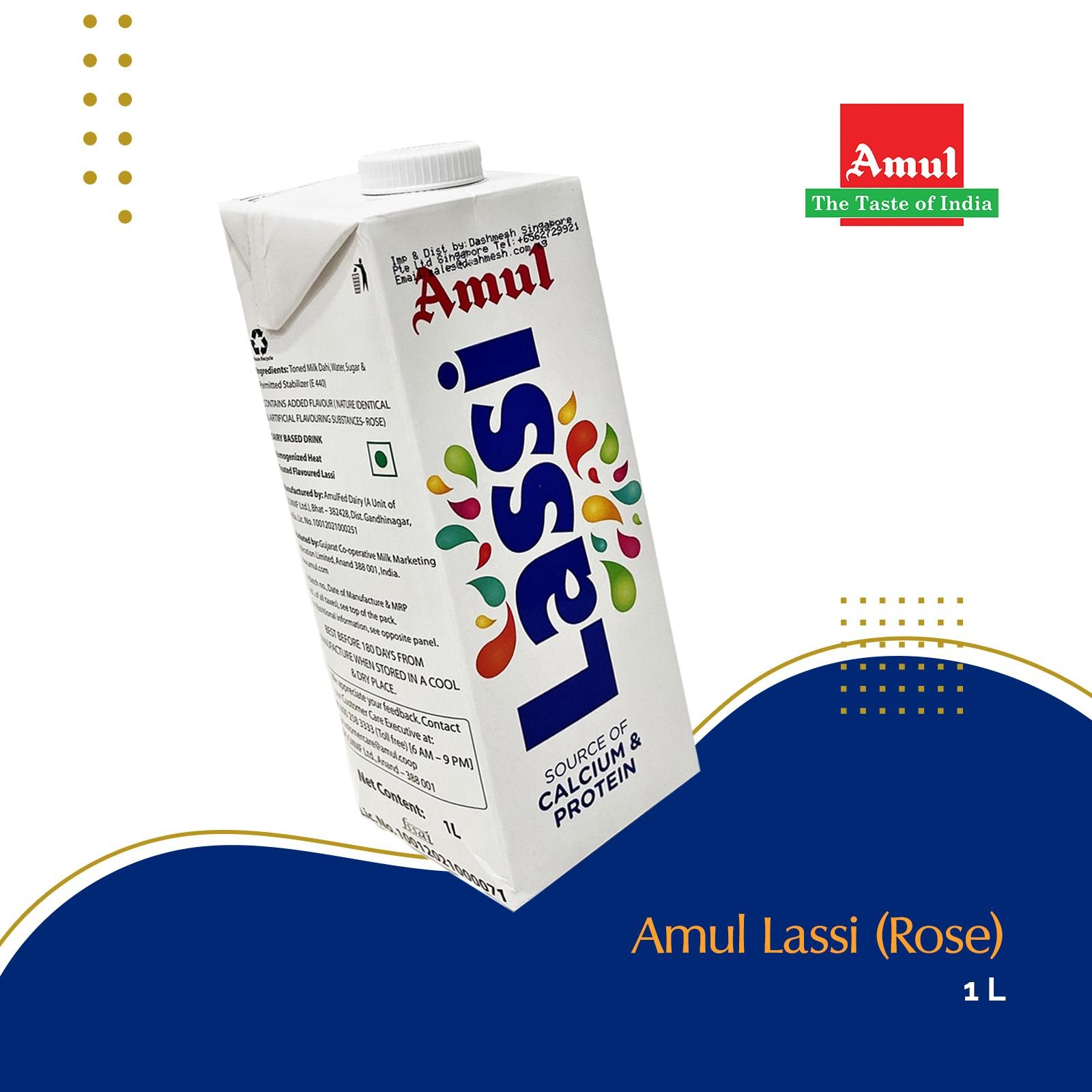 Amul Lassi 1L -- By Dashmesh | NTUC FairPrice