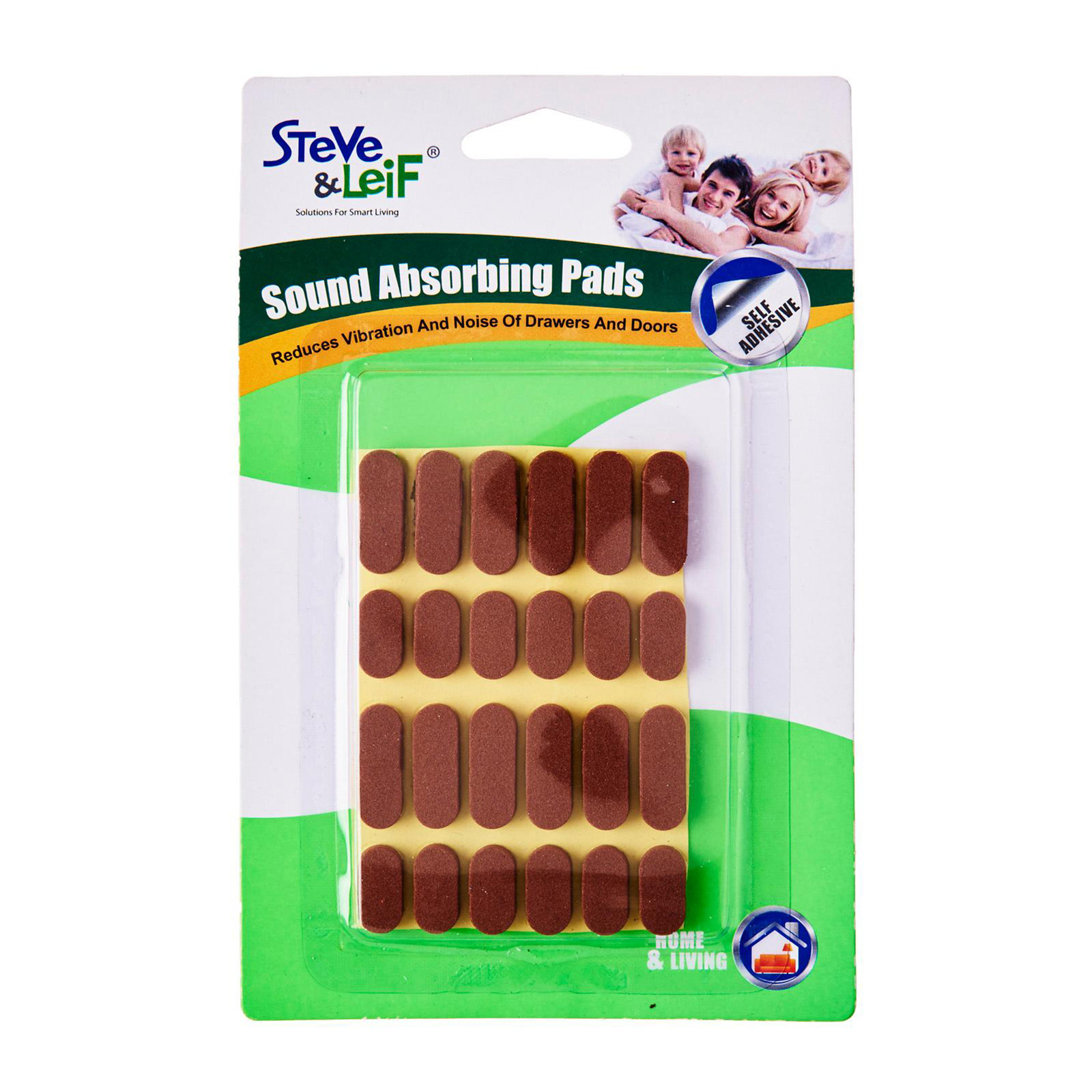 Steve & Leif Sound Absorbing Pads (22 x 24 x 4mm) | NTUC FairPrice