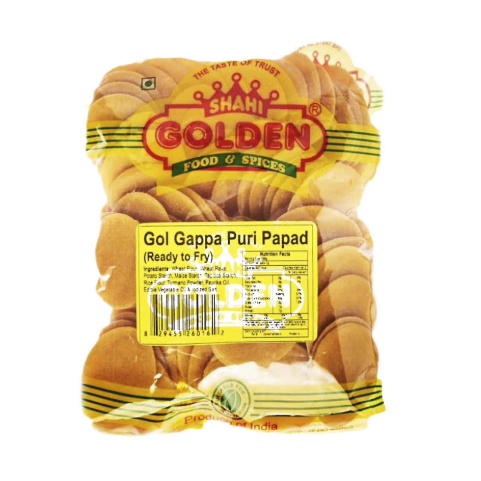 Shahi Golden Gol Gappa - Pani Puri Papad | NTUC FairPrice