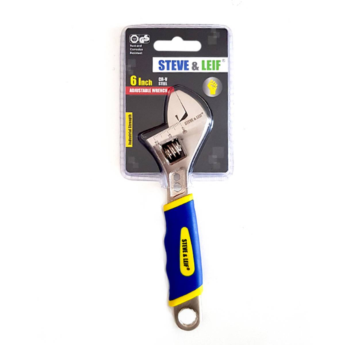 Steve & Leif Adjustable Wrench With Grip CR-V Steel (6 Inch) | NTUC ...