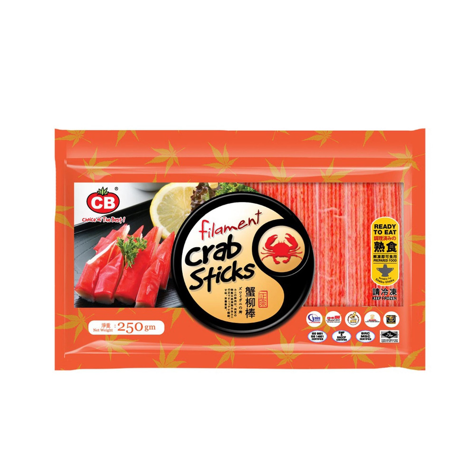 CB Thai Filament Crab Sticks (A) 16pcs | NTUC FairPrice