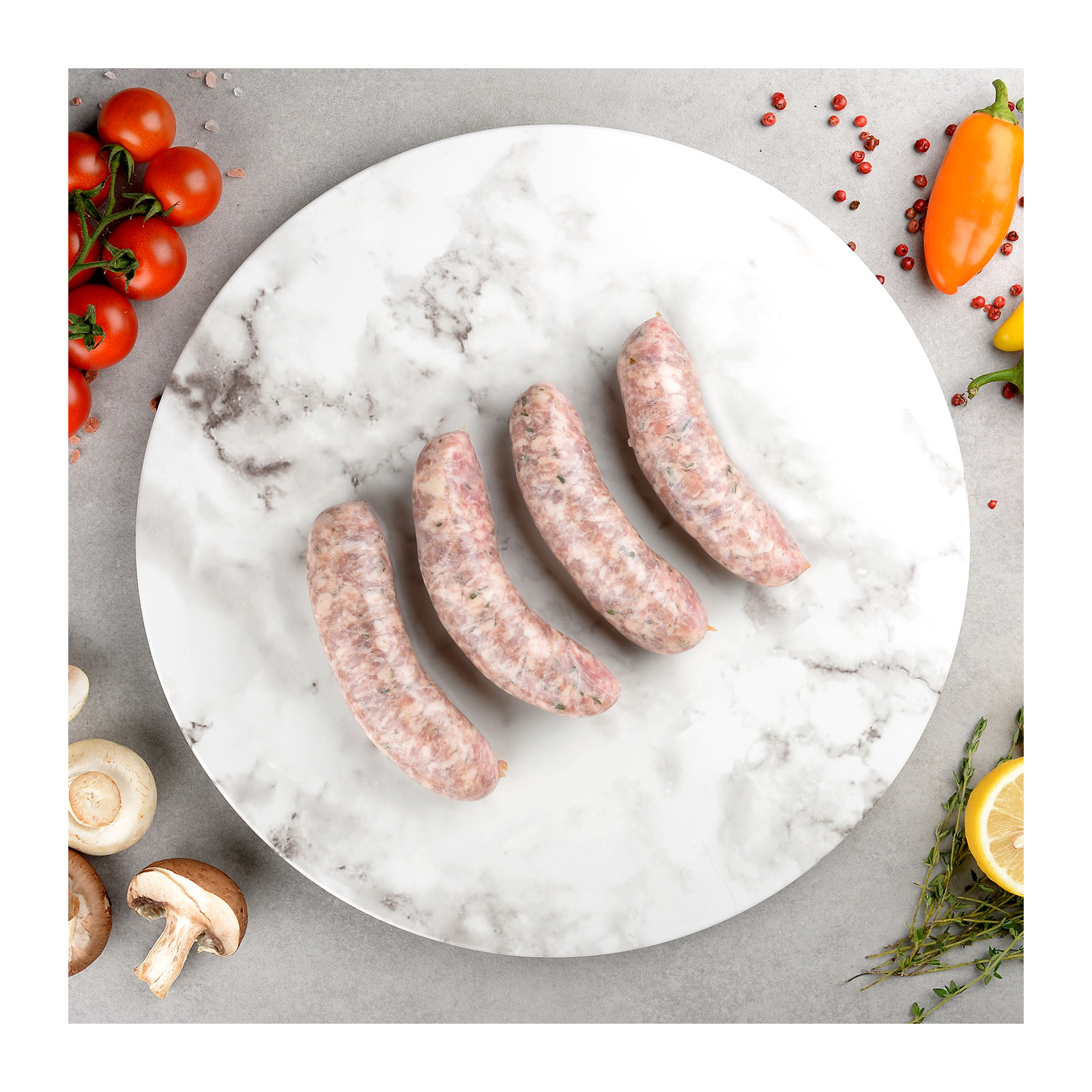 Ryan's Free Range Pork Applesage And Rosemary Sausage (Frozen | NTUC ...