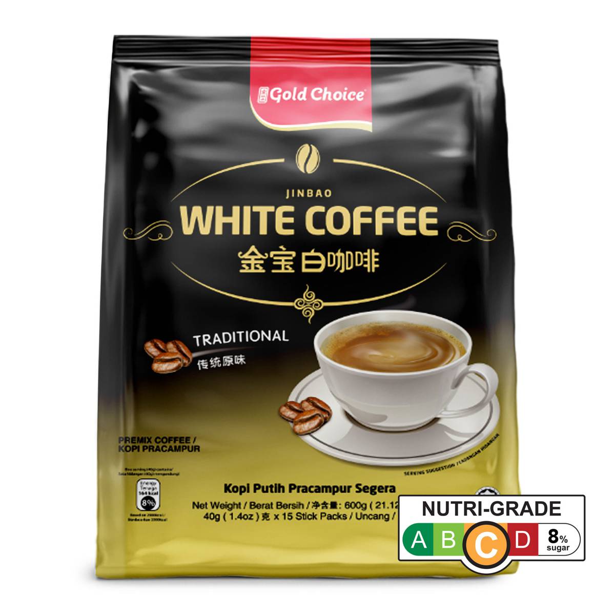 Gold Choice Jinbao Penang White Coffee - Traditional | NTUC FairPrice