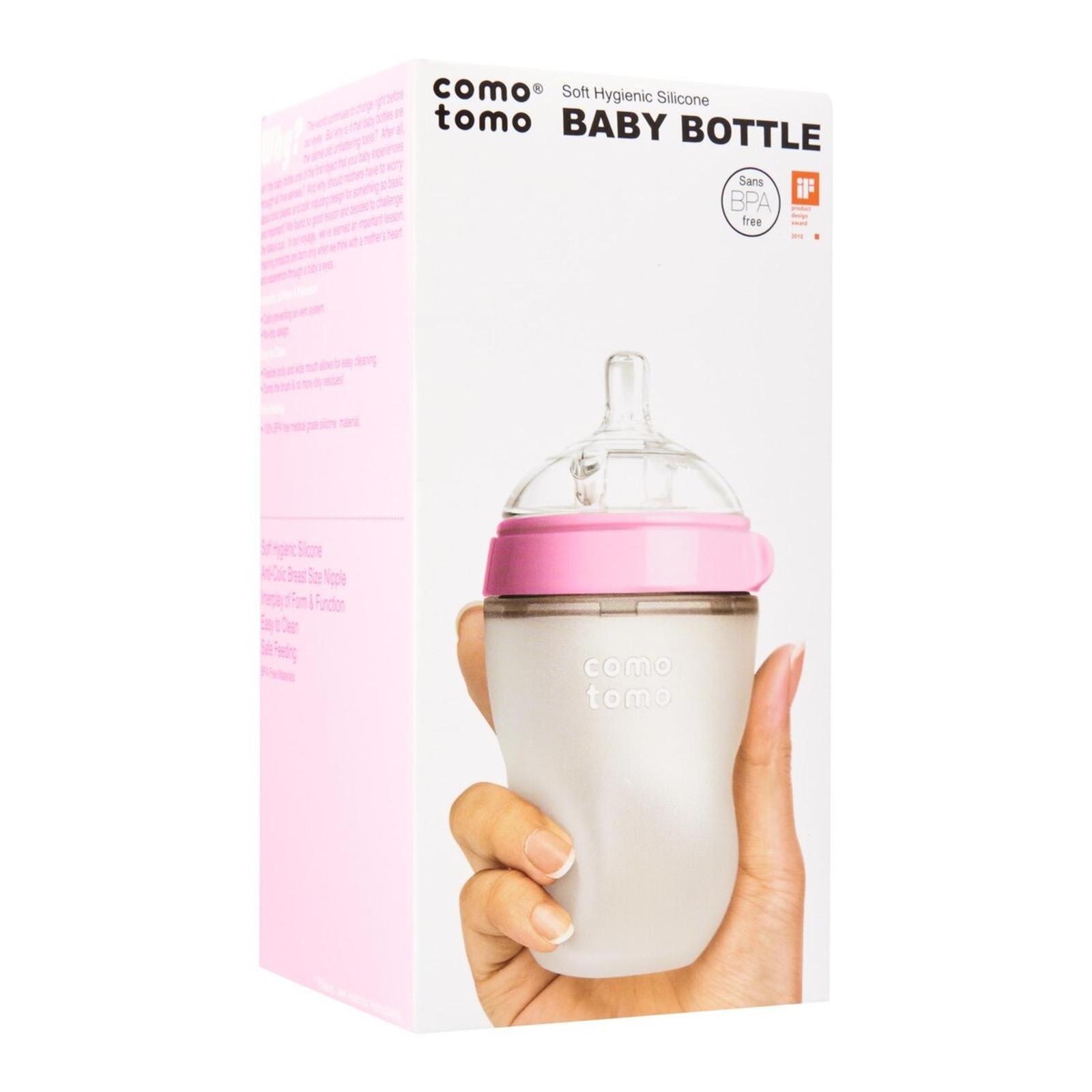 Comotomo 250ml Pink | NTUC FairPrice