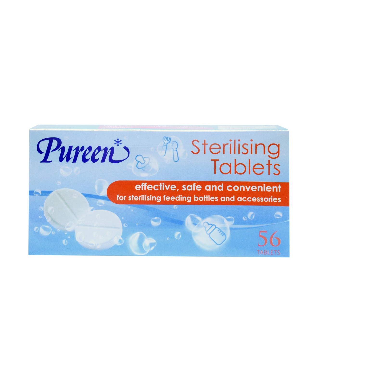 Pureen Sterilising Tablets | NTUC FairPrice