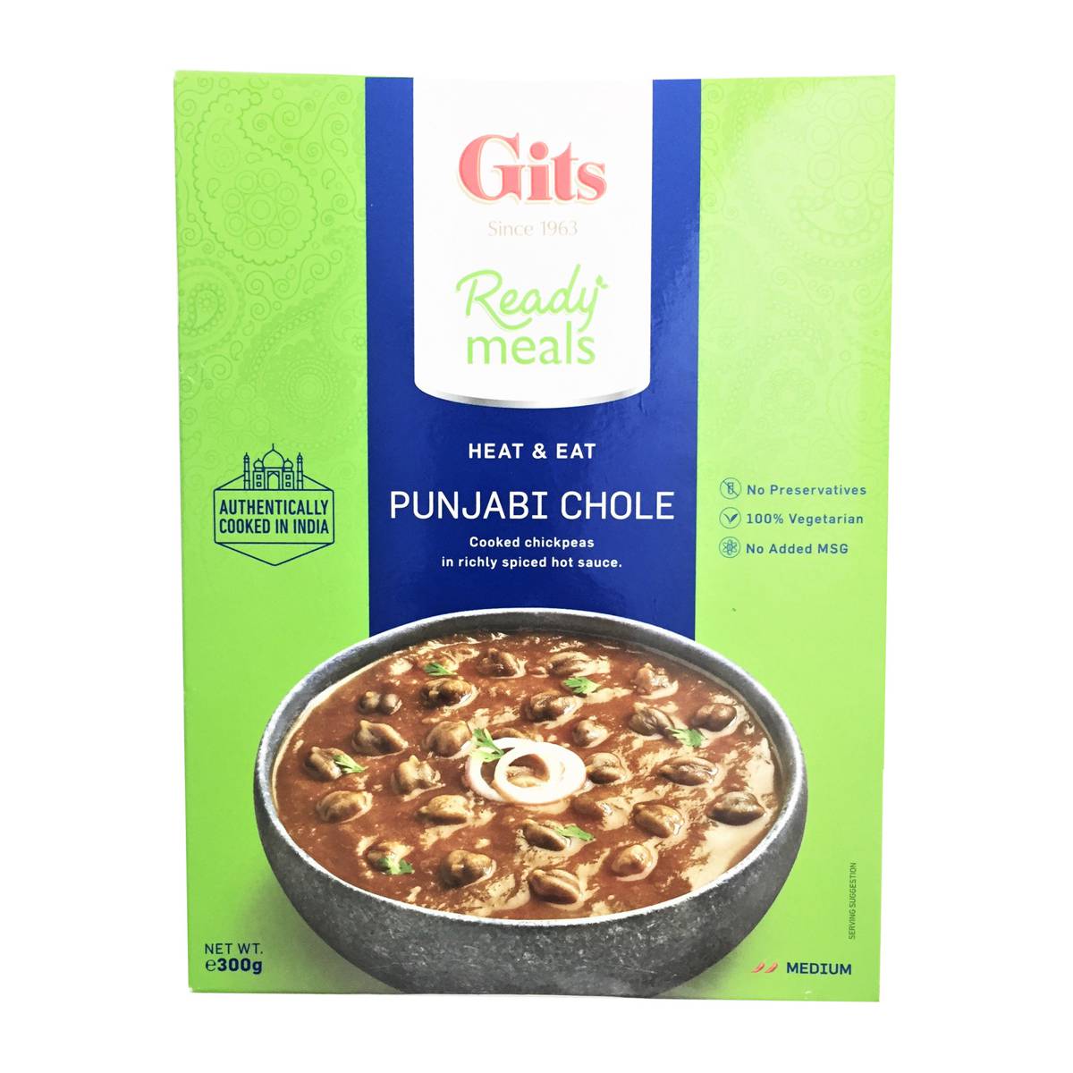 Gits Heat & Eat - Punjabi Chole 300G -- By Dashmesh | NTUC FairPrice