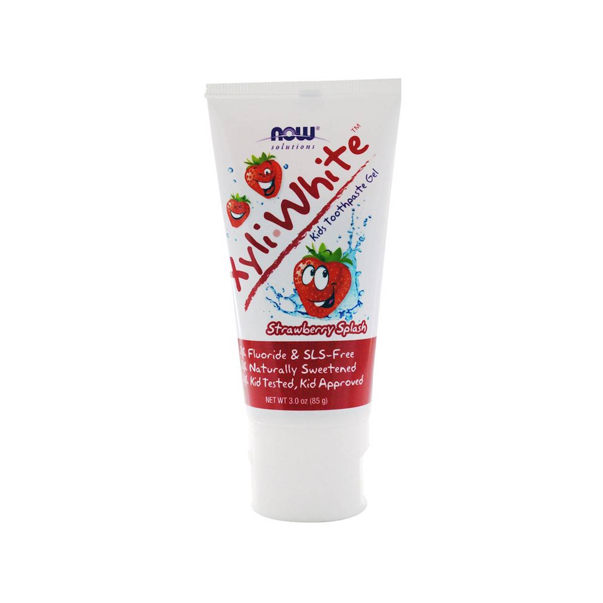 Now Foods XyliWhite Kids Toothpaste Gel Strawberry Splash | NTUC FairPrice