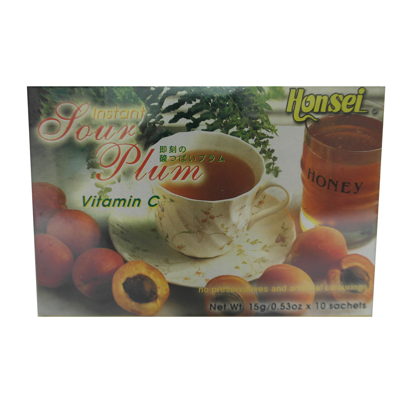 Honsei Sour Plum (10 Sachets) | NTUC FairPrice