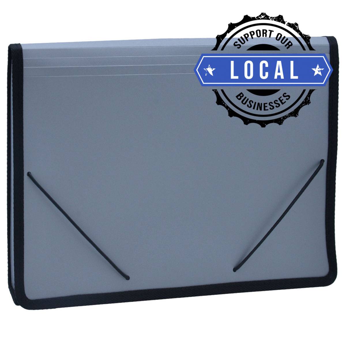 Alfax 803 Expanding File With 13 Dividers A4 Grey | NTUC FairPrice