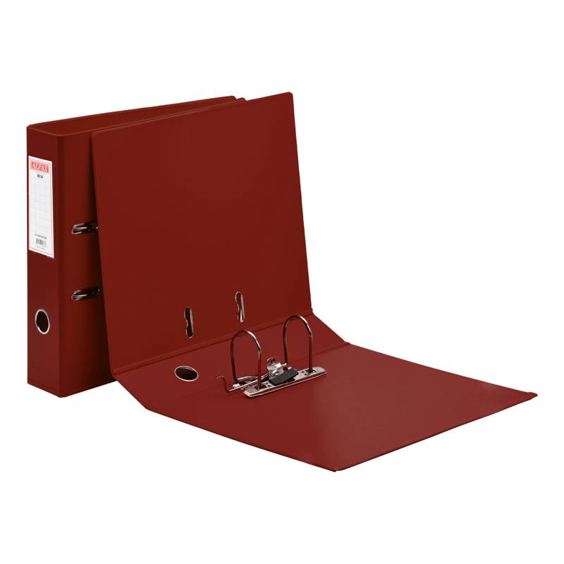 Alfax 182A4 Pvc Arch File 3inches Spine A4 Maroon #1 | NTUC FairPrice