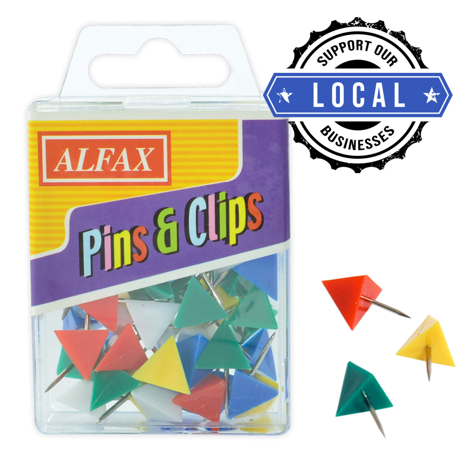 Alfax Pc387 Triangle Pin | NTUC FairPrice