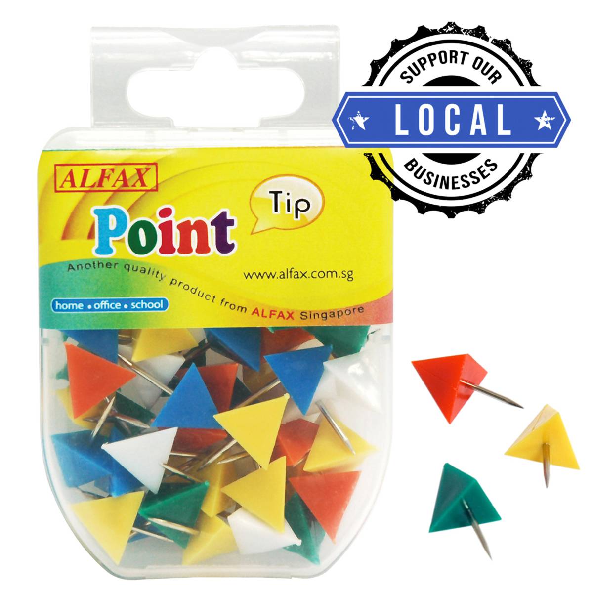 Alfax Pt606 Triangle Pin | NTUC FairPrice
