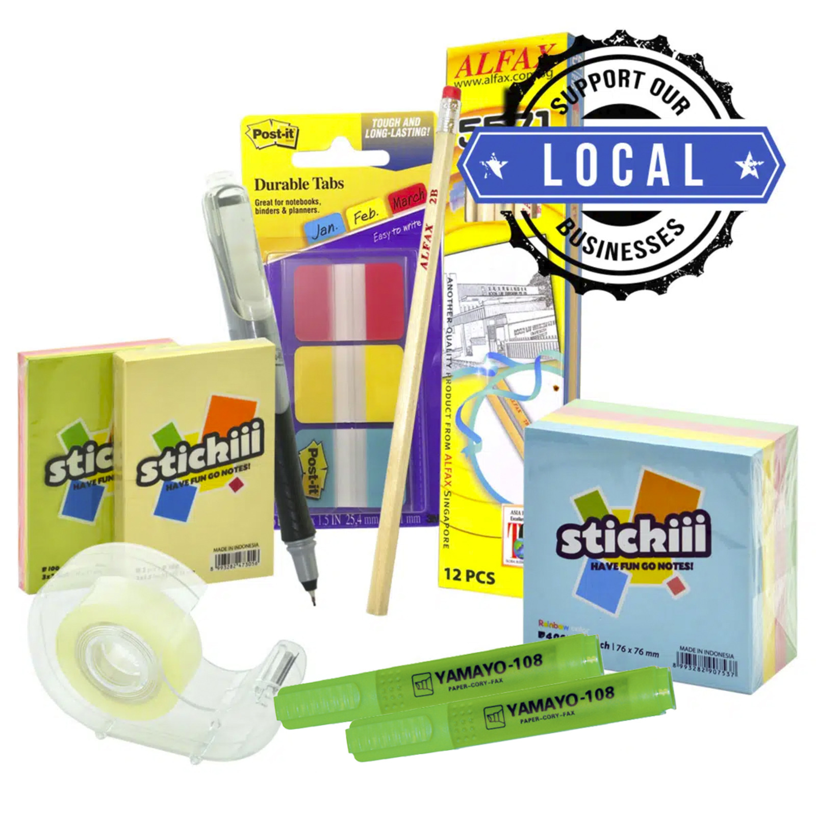 Mix Brand Stationery Set C | NTUC FairPrice