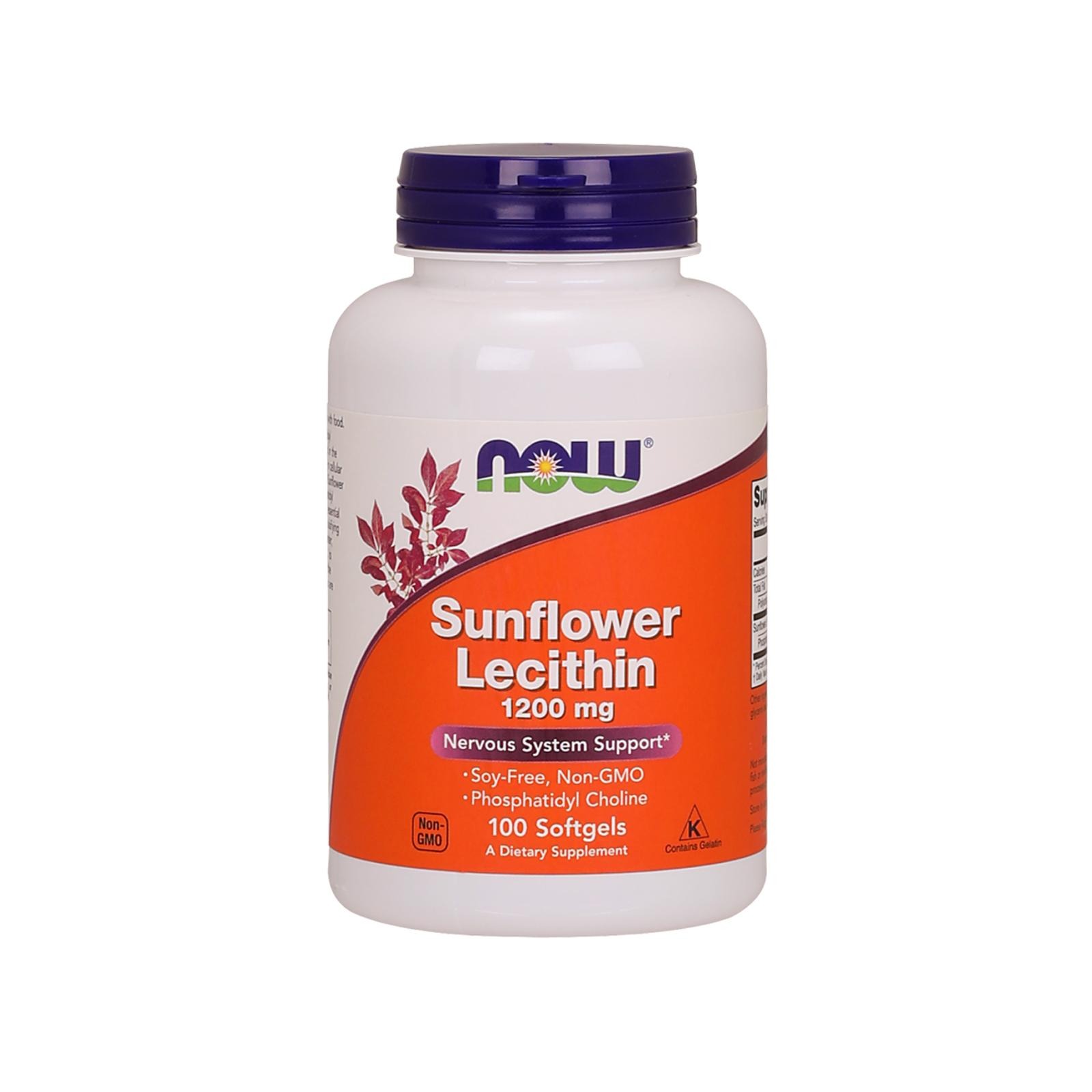 Now Foods Sunflower Lecithin 1200 mg | NTUC FairPrice