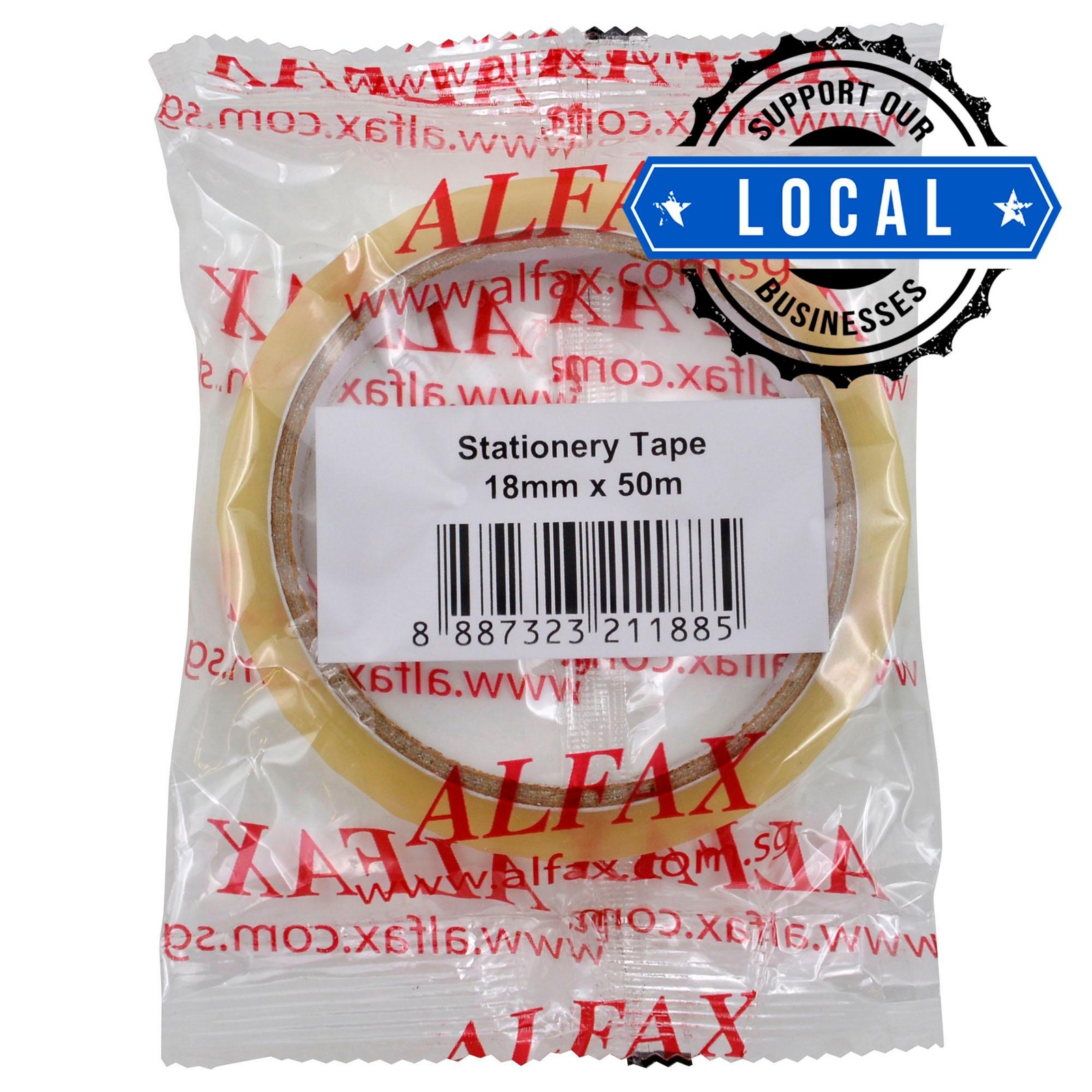 Alfax 1850N Stationery Tape 18mmx50m | NTUC FairPrice