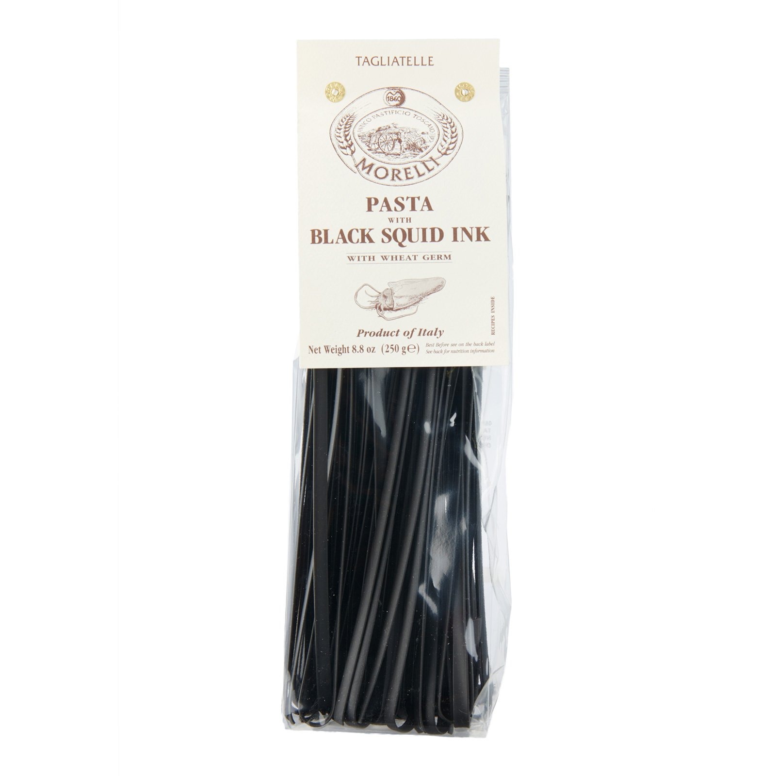 Morelli Pasta Tagliatelle With Black Squid Ink | NTUC FairPrice