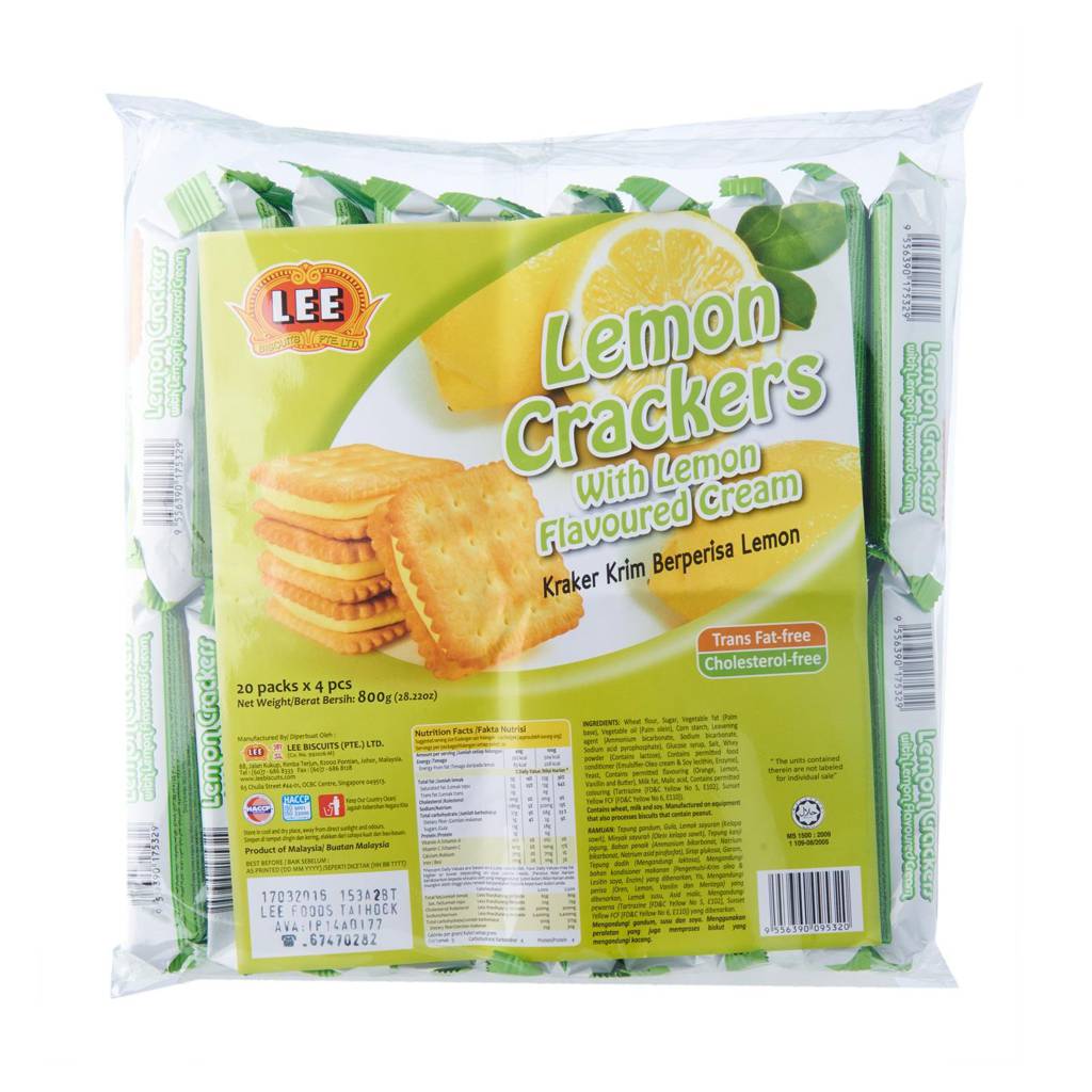 Lee Lemon Crackers | NTUC FairPrice