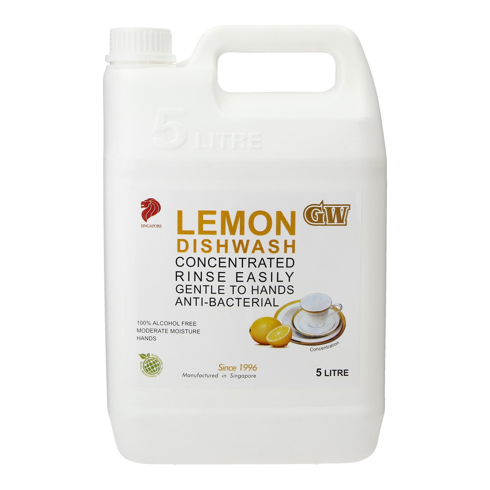 GW Anti-bacterial Dishwashing Liquid - Lemon | NTUC FairPrice