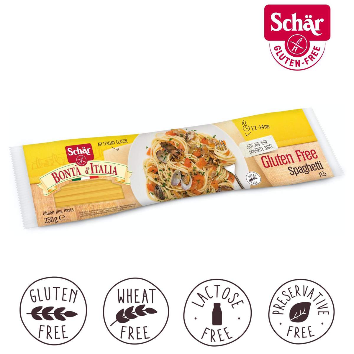 Schar Spaghetti Pasta - Gluten Free | NTUC FairPrice