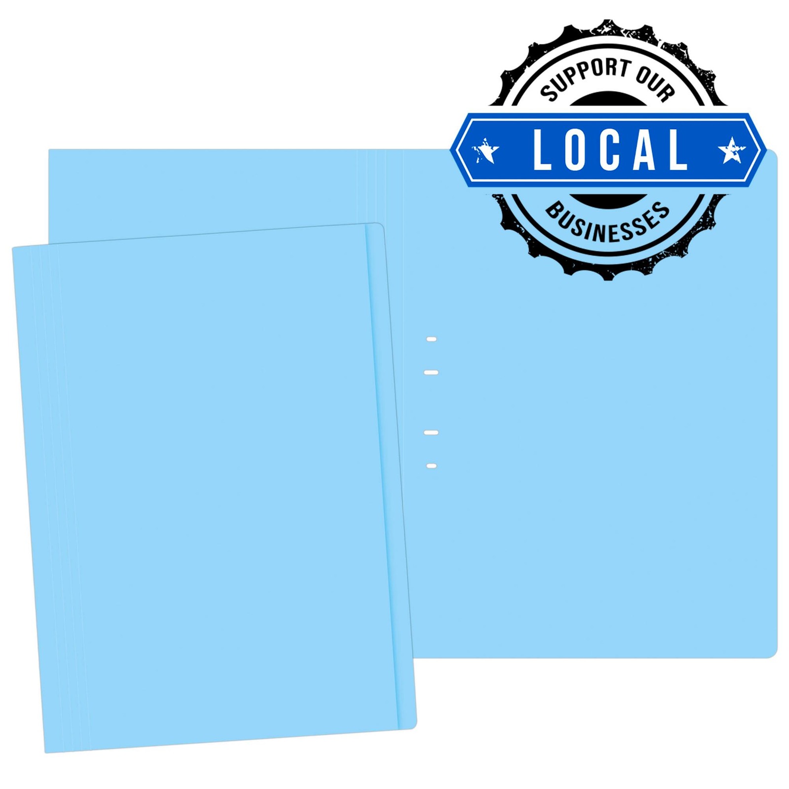 Alfax Paper Inner File A4 Blue | NTUC FairPrice