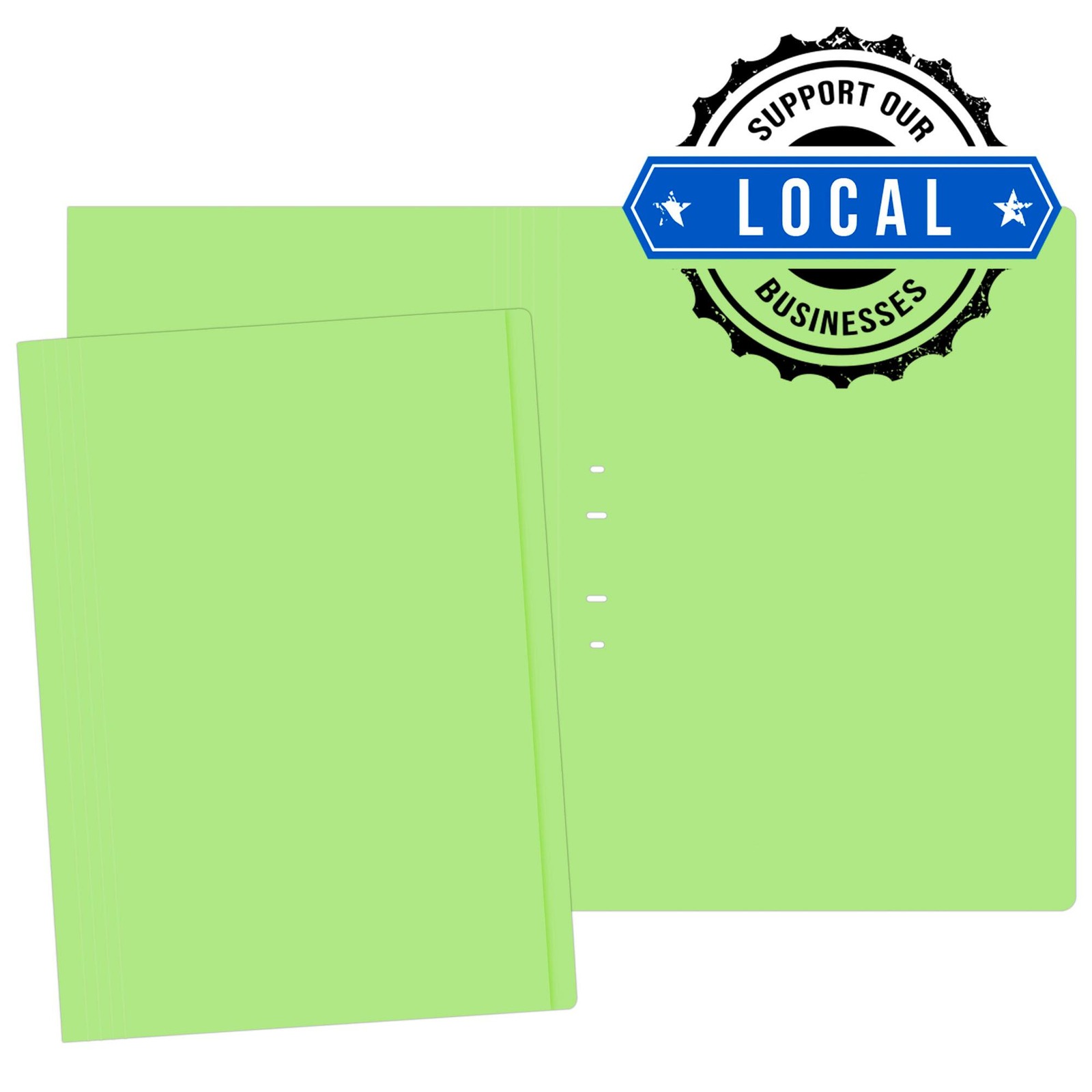 Alfax Paper Inner File A4 Green | NTUC FairPrice